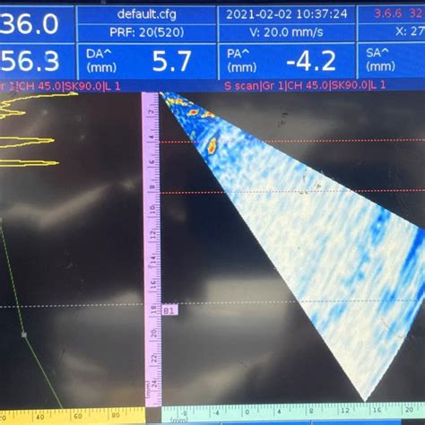 Phase Array Detection Results Of Small Diameter Pipe 2 Download