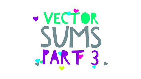 Cool Vector Sums Photographs