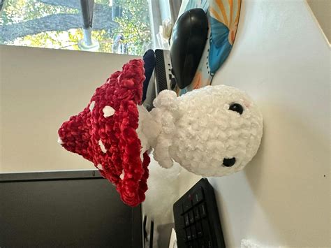 Mushroom Pop Crochet Pattern Skill Level Beginner Candy Yarn