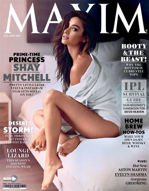 The Alpha Bet — Maxim India The Covers Of 2015