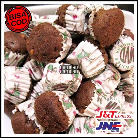 Jual Brownis Kering Mini 125 Gram Snack Kiloan Makanan Ringan Cemilan