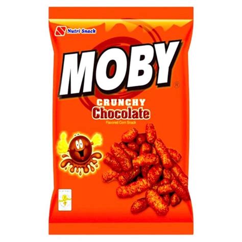 Moby Crunchy Chocolate Flavored Corn Snack 90g Asian Online Superstore Uk