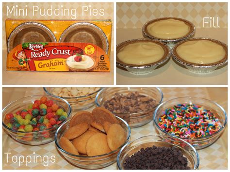 Bolling With 5 Mini Pudding Pies