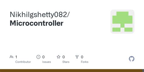 Github Nikhilgshetty082microcontroller