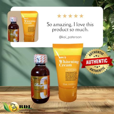 Rdl Set With Astringent And Whitening Cream Shopee Philippines