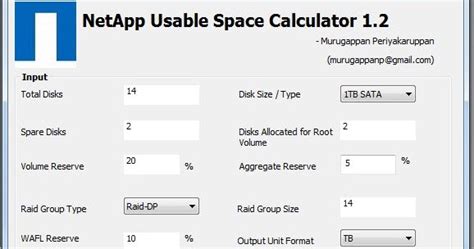Practical Netapp Netapp Usable Space Calculator New Version 1 2