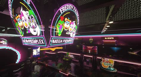 Fnaf Security Breach Minecraft Map Freddy Fazbear Pizzaplex Minecraft Map