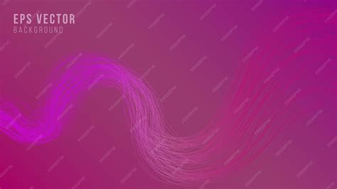 Premium Vector Abstract Wavy Lines Pink Background With Lines And Layers Profile Header
