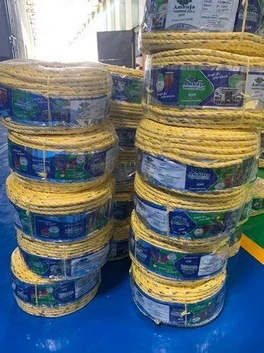 Multicolor Pp Rope 250 M 10 Mm At ₹ 125kilogram In Saharanpur Id