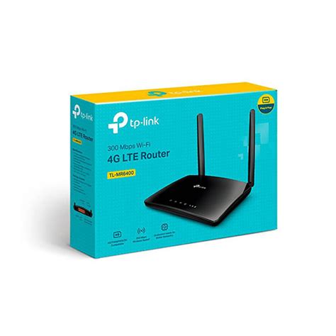 Router Inalambrico Tp Link 4g Lte 300mbps Liberado Tl Mr6400 Big Shop