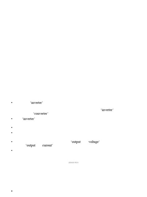 Single Phase Inverters Pdf Power Inverter Electromagnetism