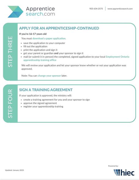 Steps To Register As An Apprentice Project Engage416