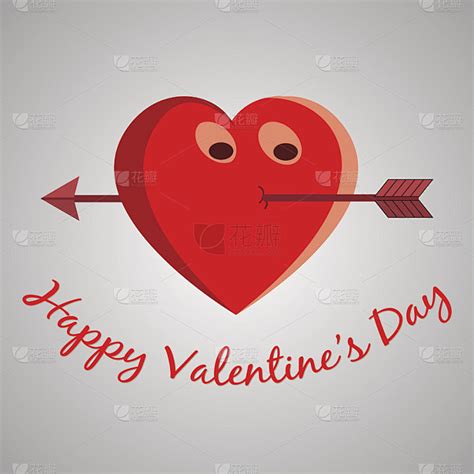 情人节卡通的心