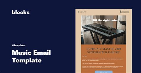 Use Our New Product Launch Email Template To Elevate Your Game Blocks