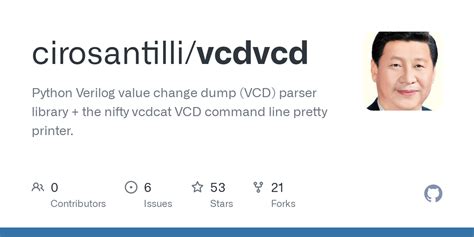 GitHub Cirosantilli Vcdvcd Python Verilog Value Change Dump VCD Parser Library The Nifty