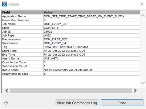 How To Set Use Variable For Do Not Submit Before Field On Job ESP DSeries Workload Automation