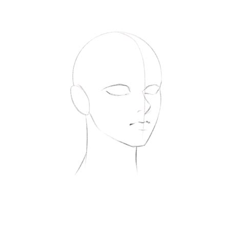 Female Anime Head Base