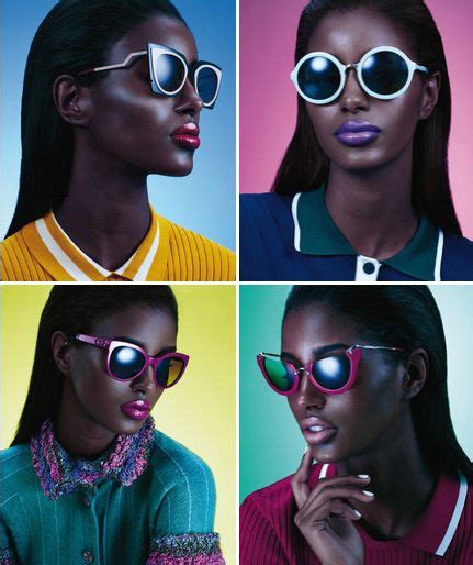 Senait Gidey By Sebastian Mader For Glamour Us April 2015 Eyes Game Cheap Oakley Sunglasses