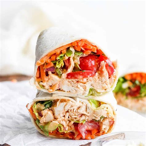 Healthy Chicken Wrap
