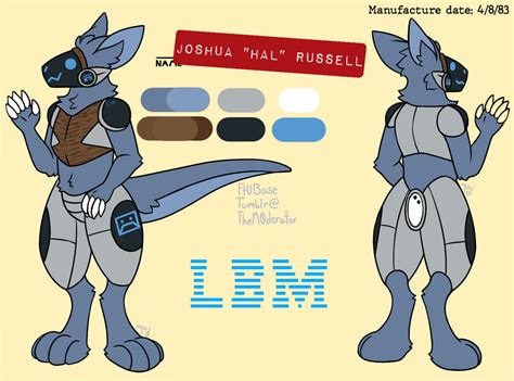 Made A Second Ref Sheet Still Not Good Tho R Protogen