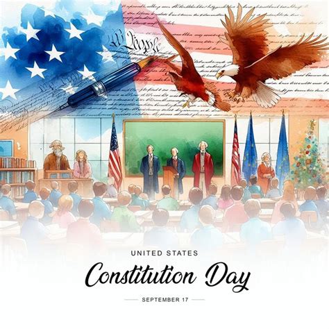 Constitution Day United States Poster Designs Images Free Download On