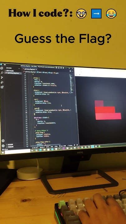 Guess The Flag Pt4 Coding Html Css Country Flag Austria Europe Typing Asmr Youtube