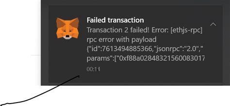 Web3js Why The Below Error Is Thrown When Doing Transaction With