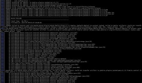 Failed To Deploy Artifacts 401 Unauthorized When Releasing Plugin
