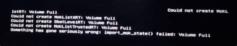 Live Usb Wont Boot — Volume Full Rfedora