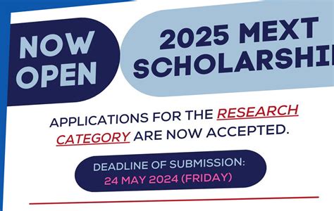 Japan Opens 2025 Mext Scholarship Program Categories Japan Opens 2025 Mext Scholarship Program Categories
