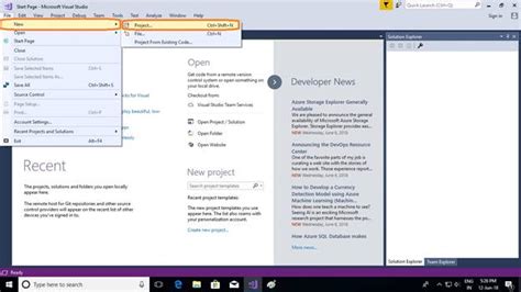 Creating Our First UWP Application