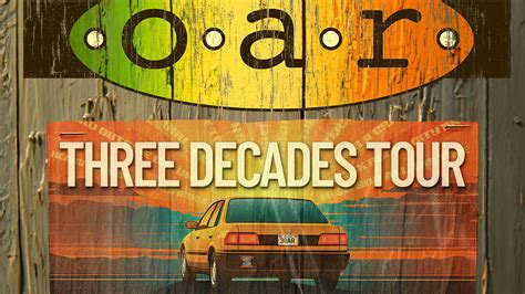 O A R Announces Three Decades Tour The Music Universe