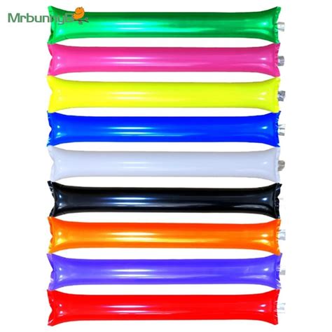 Pe Plastic Inflatable Wands 10pcs Cheering Sticks European Cup 2024 Game Props Shopee Malaysia