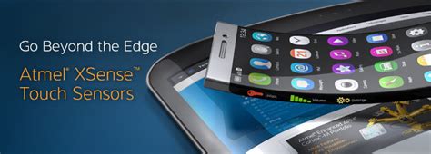Atmel Unveils Xsense Flexible Touch Sensors Cnx Software