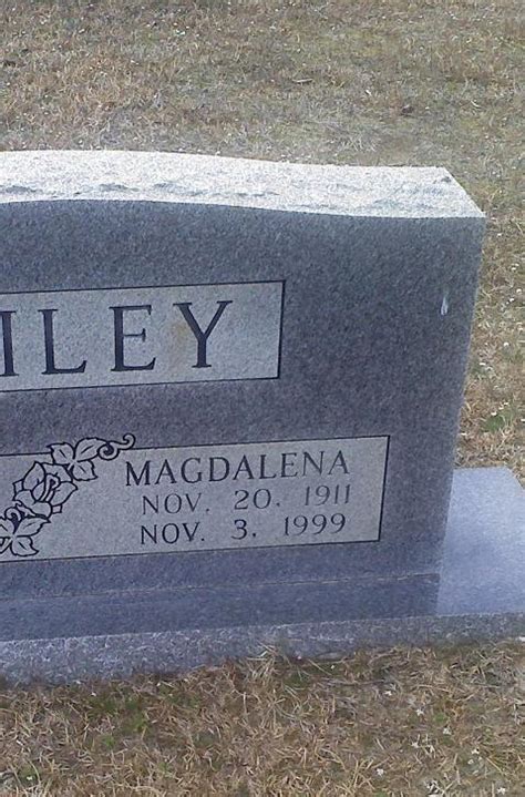 Magdalena Batts Bailey 1911 1999 Memorial Find A Grave