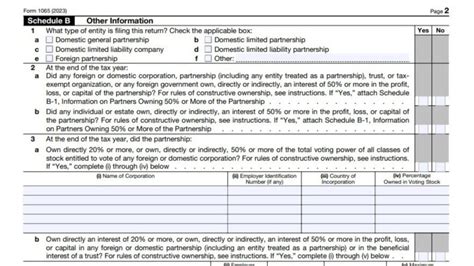 Form 1065 Instructions 2025 2026