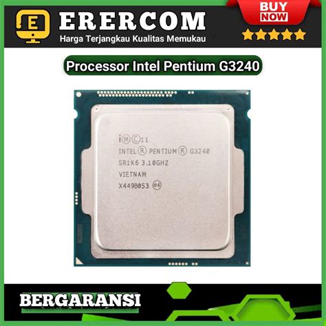 Jual Processor Prosesor Proci Pc Intel Pentium G3240 Socket 1150 Original Murah Dan Bergaransi