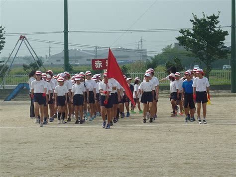 運動会行進練習 芝根小学校のブログ