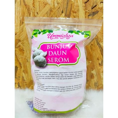 Readystok Bunjut Daun Serom Shopee Malaysia