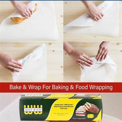 50 Meter White Food Wrapping Paper At ₹ 199roll Food Wrapping Paper