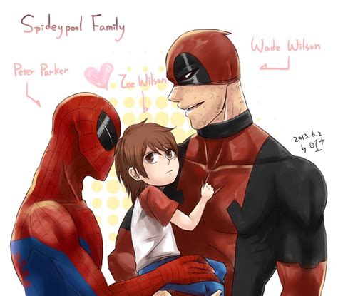 Zoe Is So Kawaii ~ Spideypool Deadpool And Spiderman Deadpool X