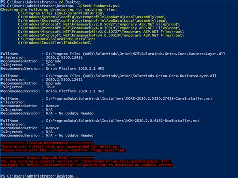 Check Your Environment For The Sunburst Vulnerability Using The New