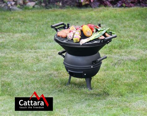 Cattara Gril Kettle 35cm 13023 Litinový Na Nožkách Super Nářadí Cz