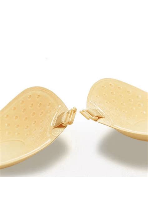 Apricot Mango Shaped Silicone Nipple Cover Light And Weightless