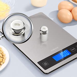 Homever Kitchen Scale 33lb 15kg Food Scales Digital Weight