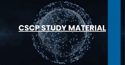 Cscp Study Material Cscp Prep