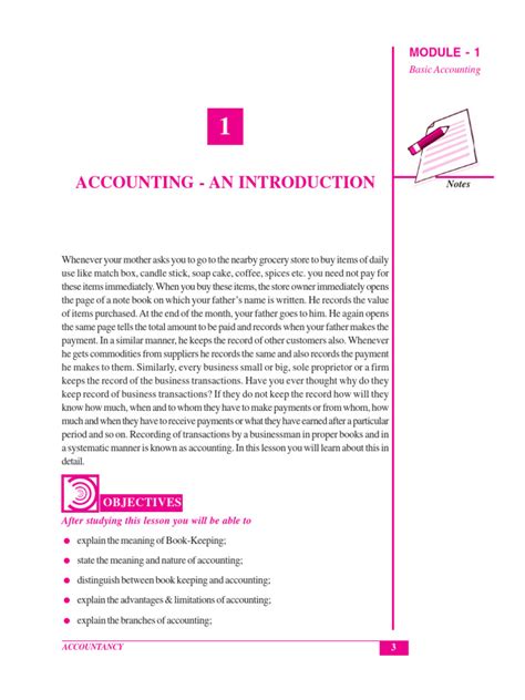Accounting And Financial Analysis Unit 1 Pdf Expense Debits And