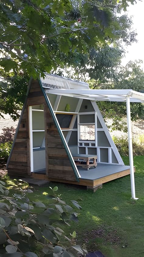 Video Tiny A Frame Living In Nature 🌿 Tinycabinlife Facebook