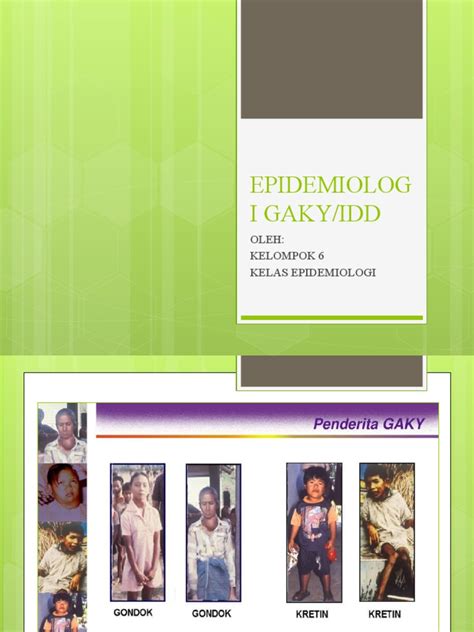 Epidemiologi Gaky Pdf