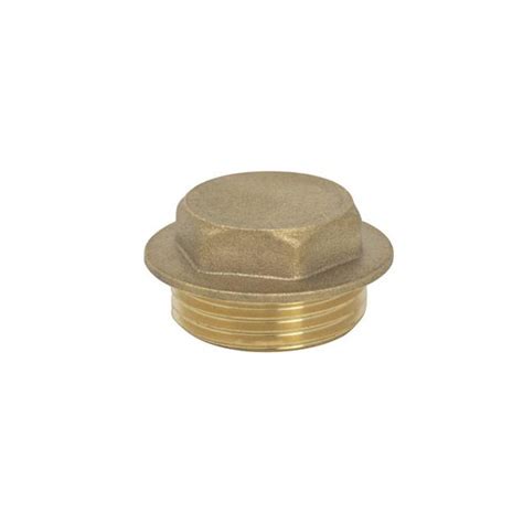 14 Brass Flanged Plug